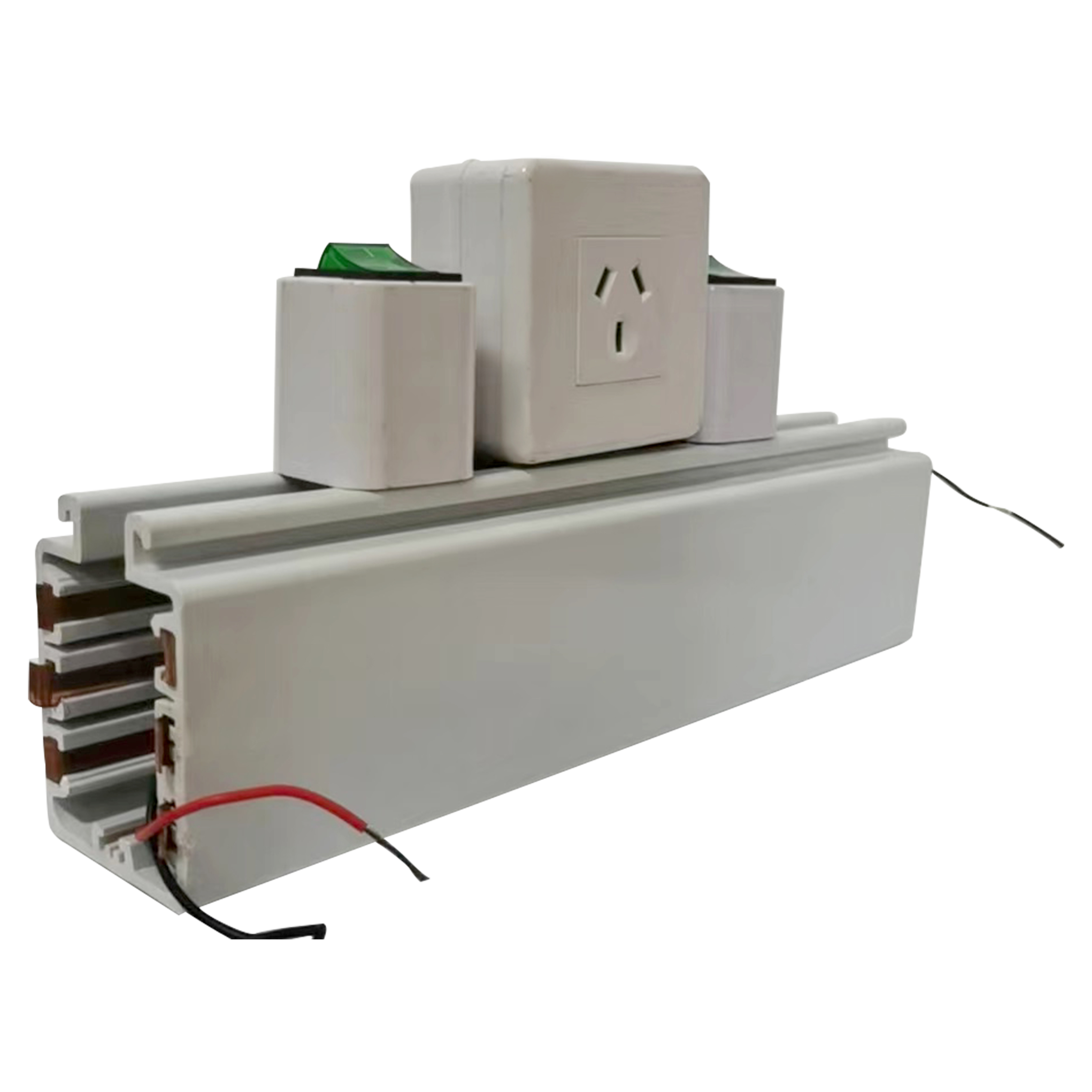 Overhead Electrical Bus Bars 20a To 40a Lighting Bus Duct Trunking System