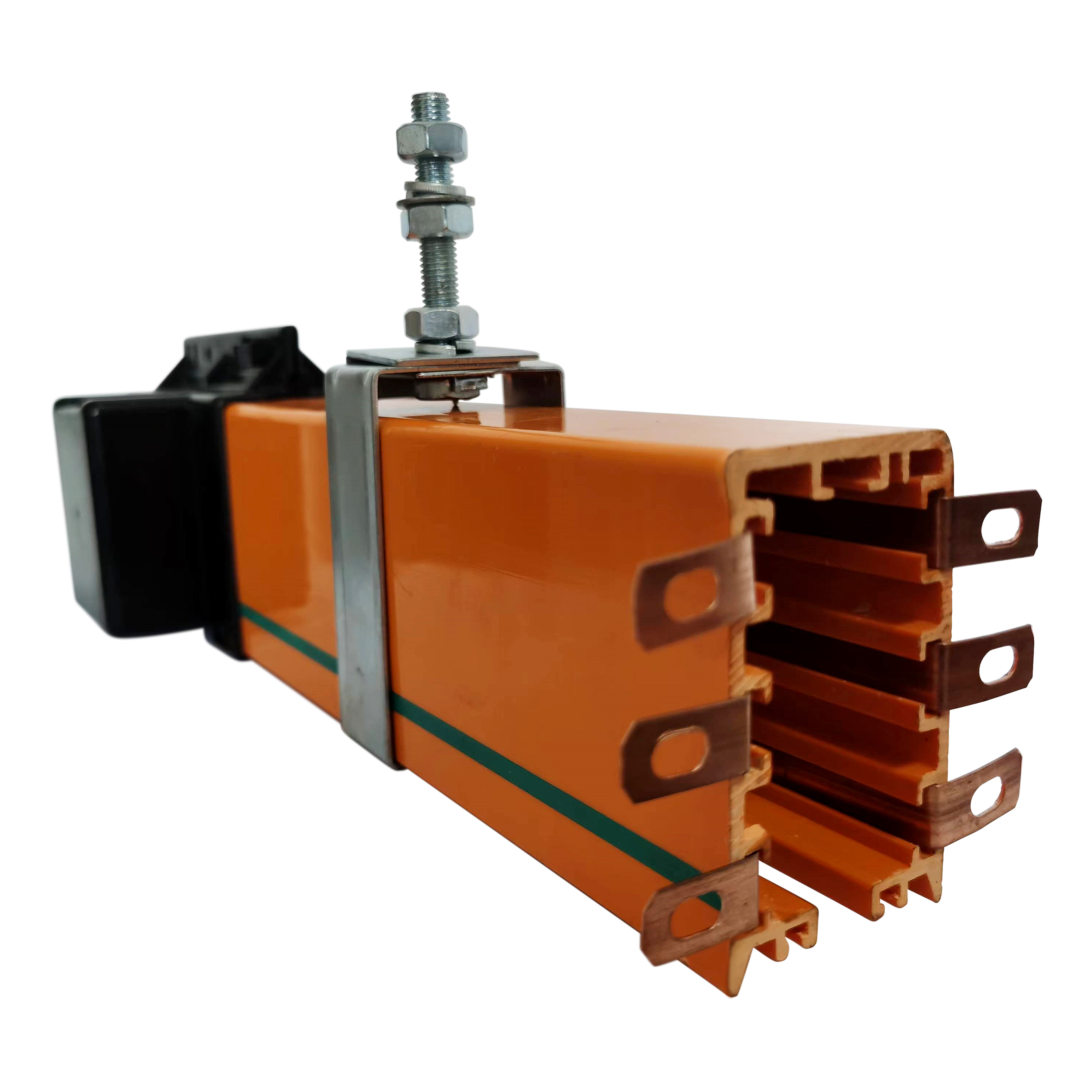 Power Supply Mobile conductor bar system for crane Trolley Tubular Busbar