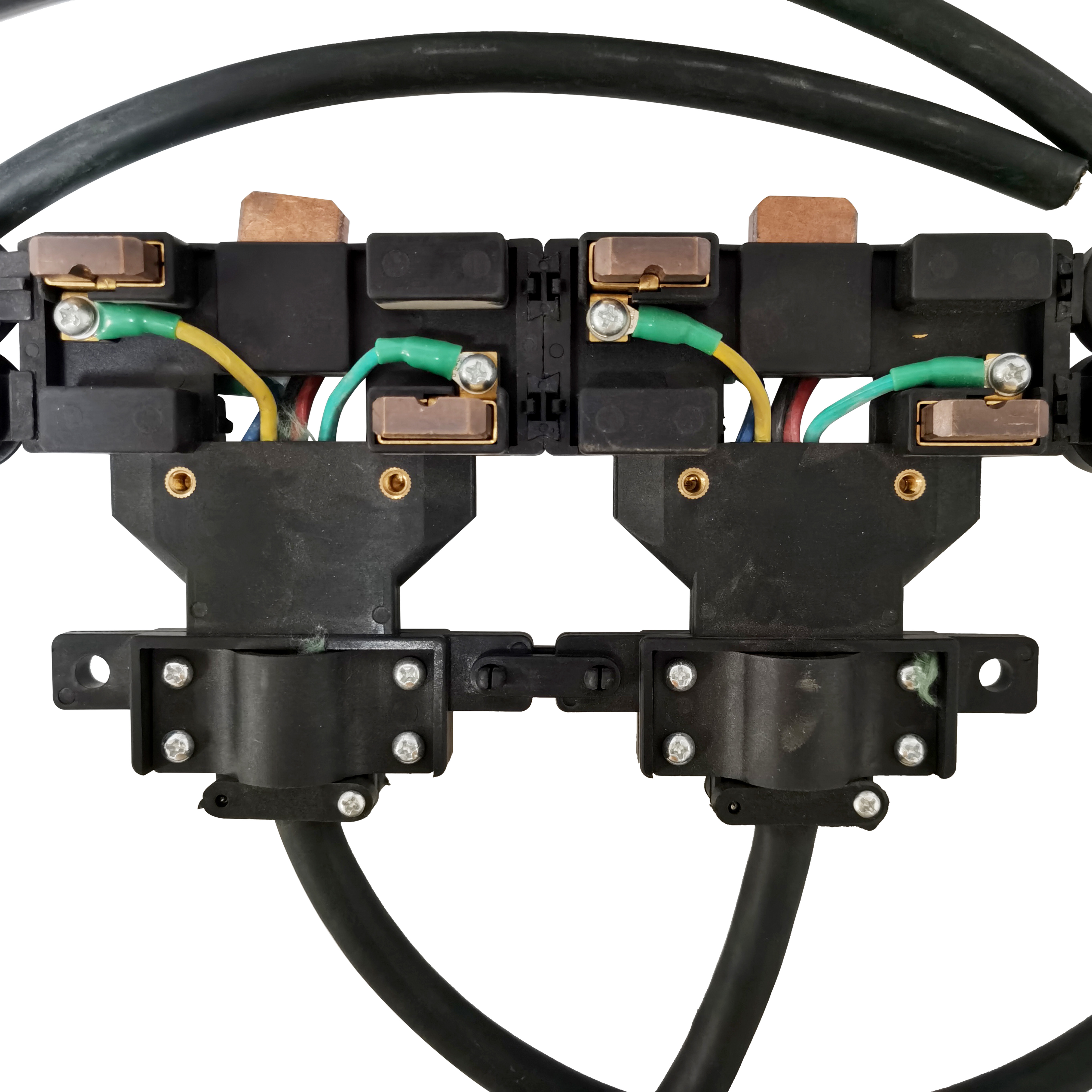 Carbon Brush Current Collectors Device 200amp HFP56 Busbar System